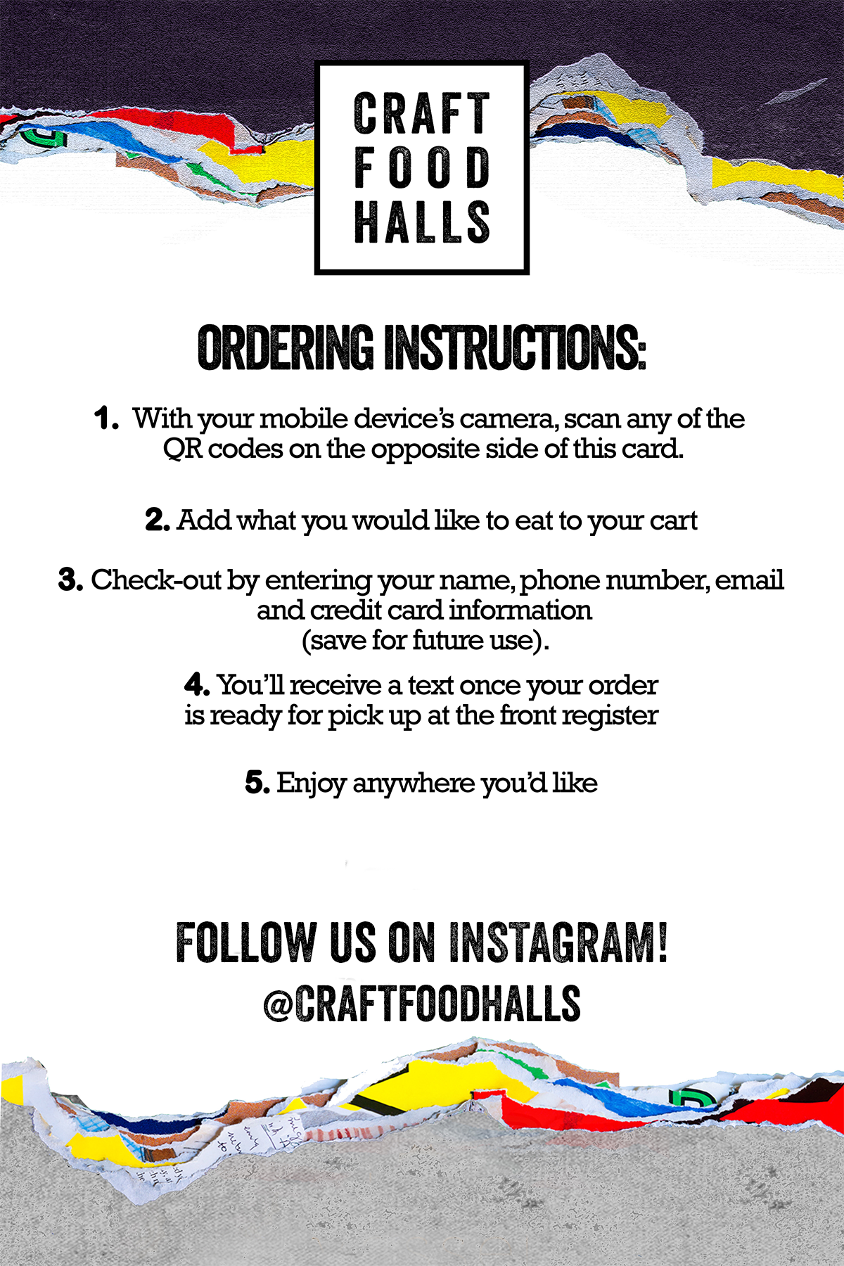 Cross Point - CFHP Menu & Catering